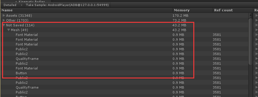 Unity memory - Programmer Sought