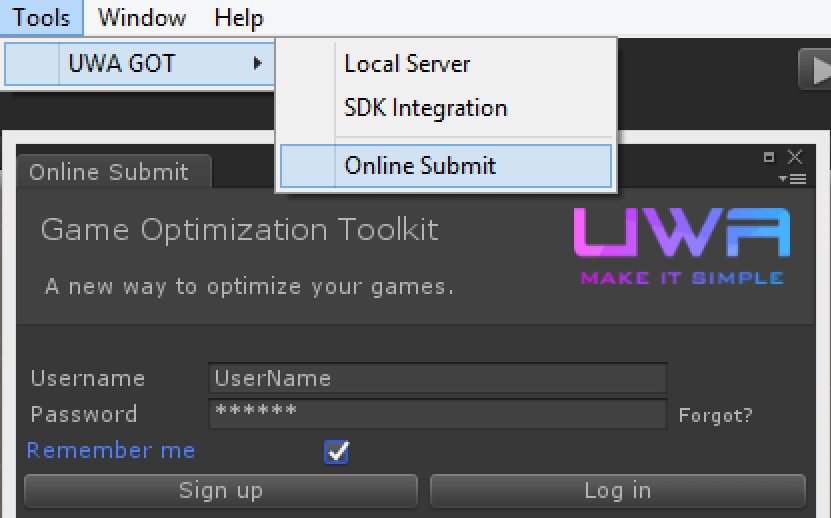 NEW | UWA GOT支持PC项目 - UWA问答 | 博客 | 游戏及VR应用性能优化记录分享 | 侑虎科技